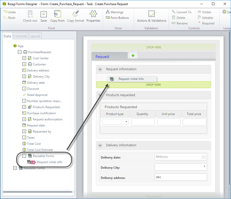 Entity Forms | bizagi